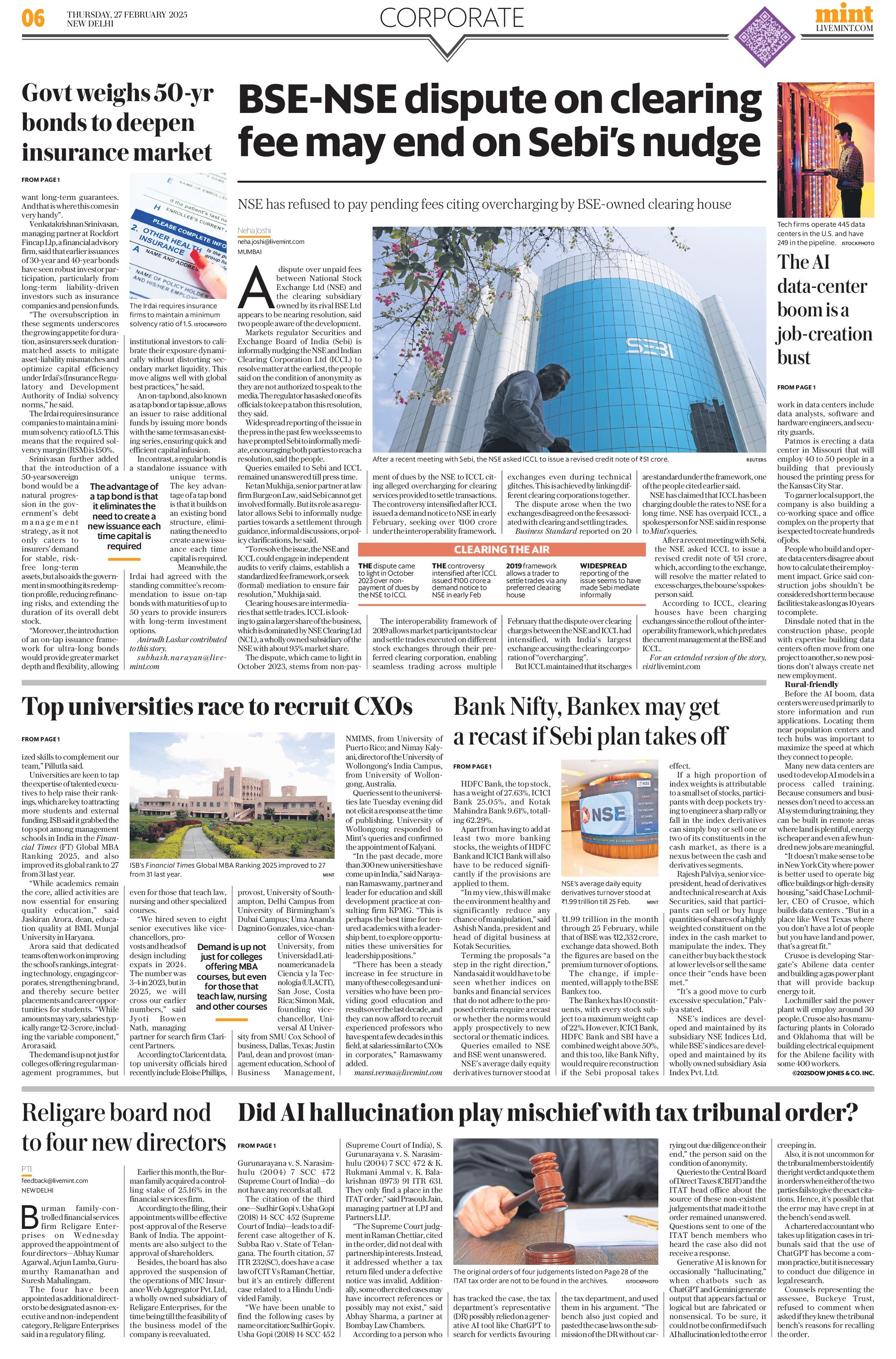 Livemint ePaper: Business News Paper, Business ePaper Online