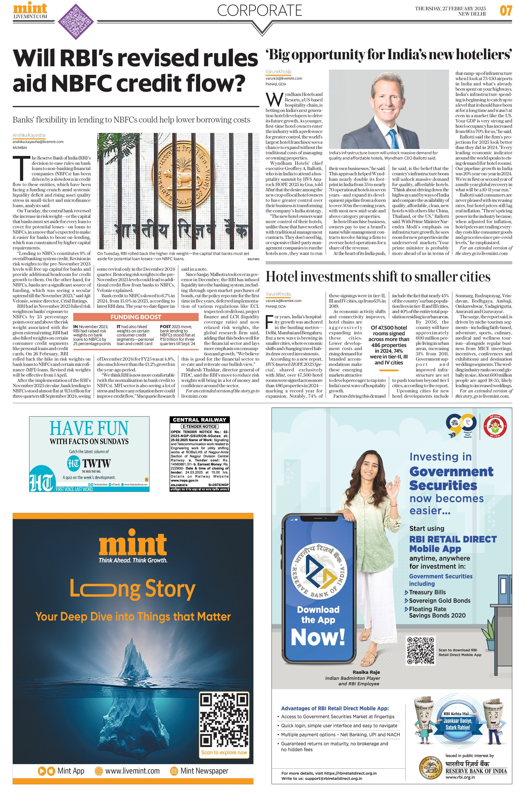 Livemint ePaper: Business News Paper, Business ePaper Online